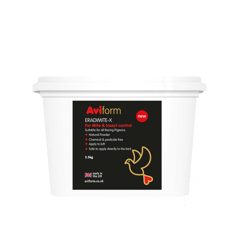ERADIMITE-X | Red Mite Powder for Racing Pigeons | Aviform