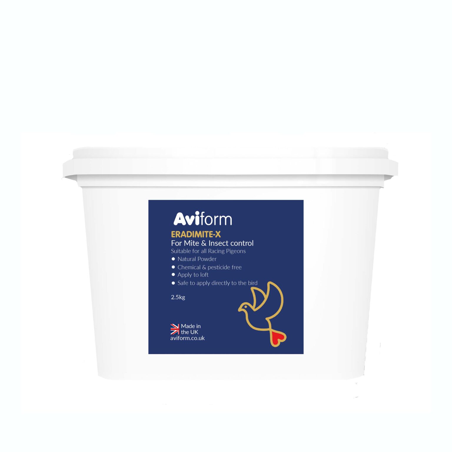 ERADIMITE-X | Red Mite Powder for Racing Pigeons | Aviform