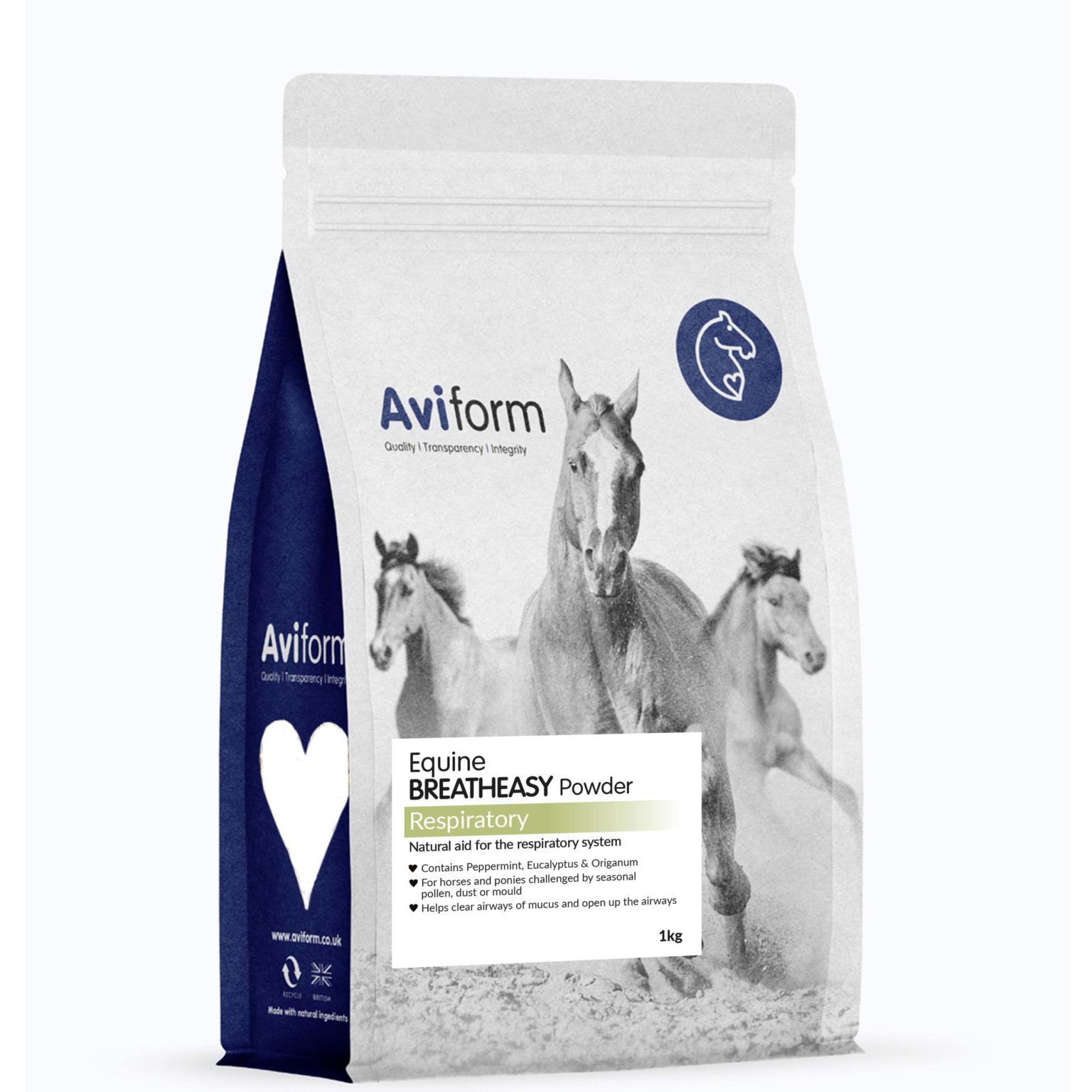 Respiratory Powder Supplement for Horses | Aviform