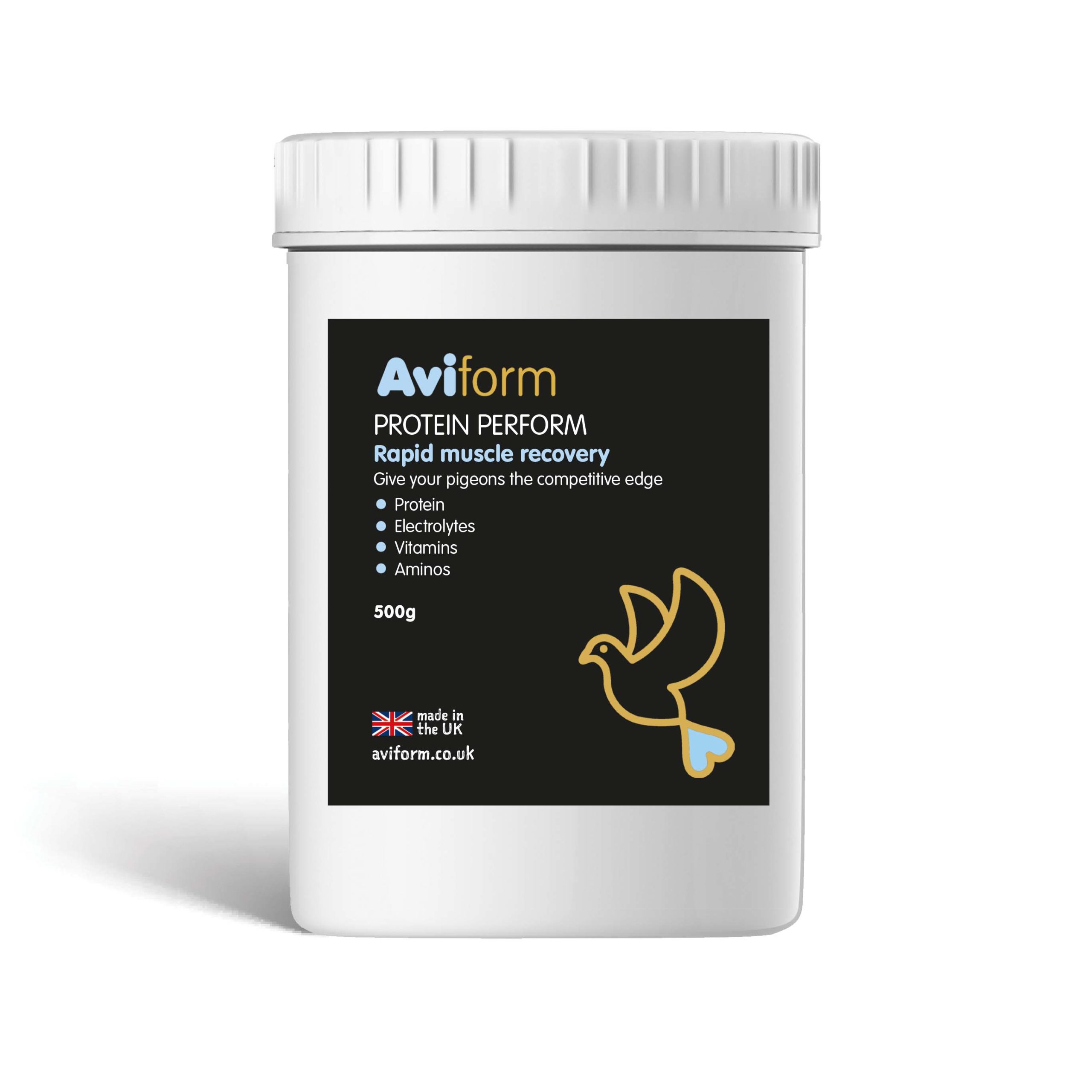 Protein Perform Powder Supplement for Racing Pigeons | Aviform