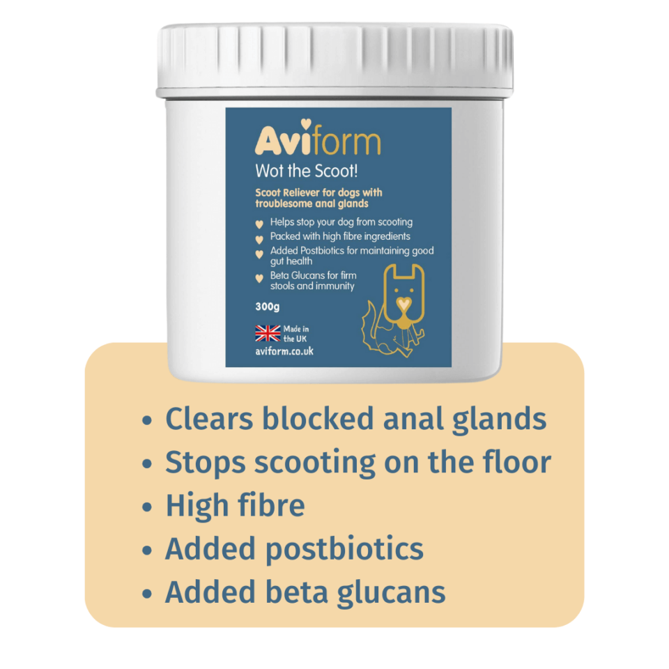 Scoot Reliever Supplement For Dogs | Wot The Scoot! | Aviform