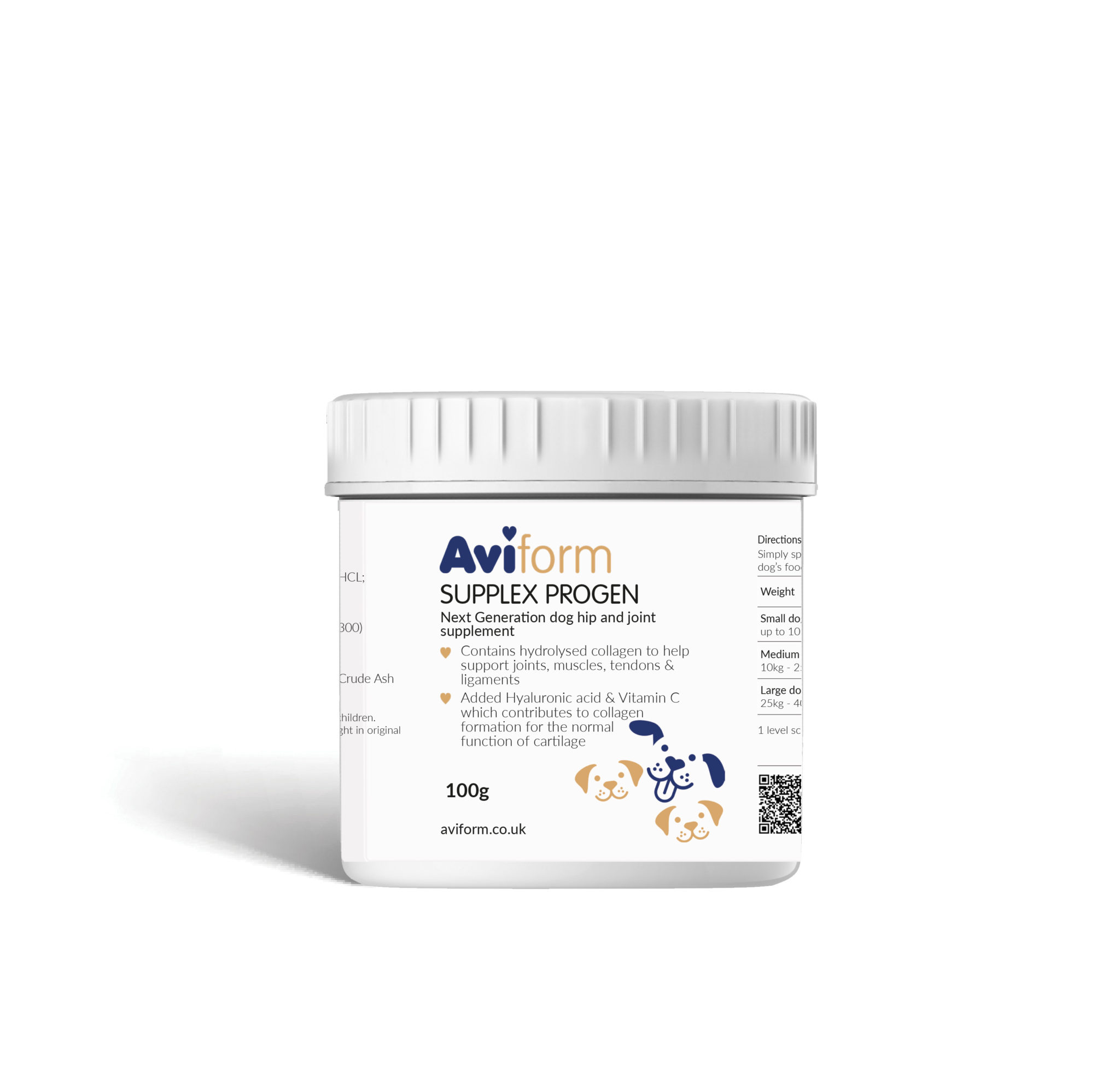 Supplex Progen | Collagen Dog Joint Supplement | Aviform